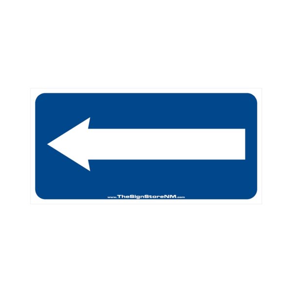 Arrow - Left - Sign - The Sign Store NM