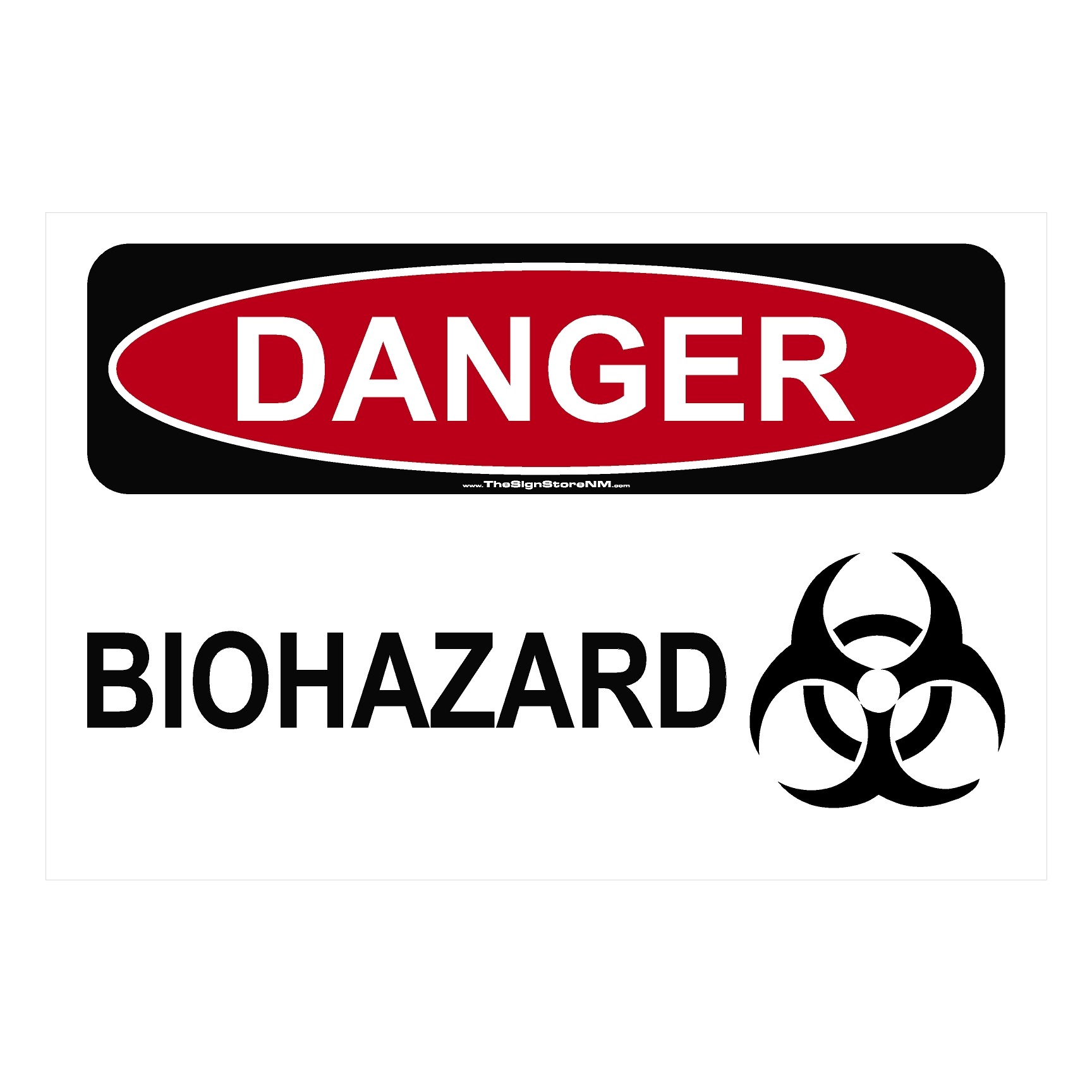 Danger - Biohazard - Sign - The Sign Store NM