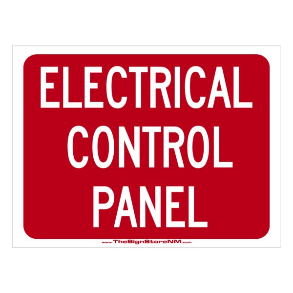 Electrical Control Panel - Sign - The Sign Store NM
