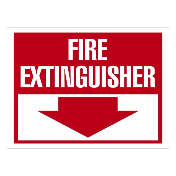 Fire Extinguisher - Indicator - Sign - The Sign Store NM