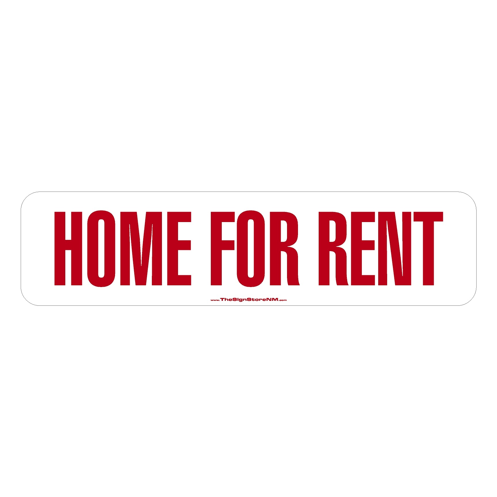 Home For Rent - Rider Sign - The Sign Store NM