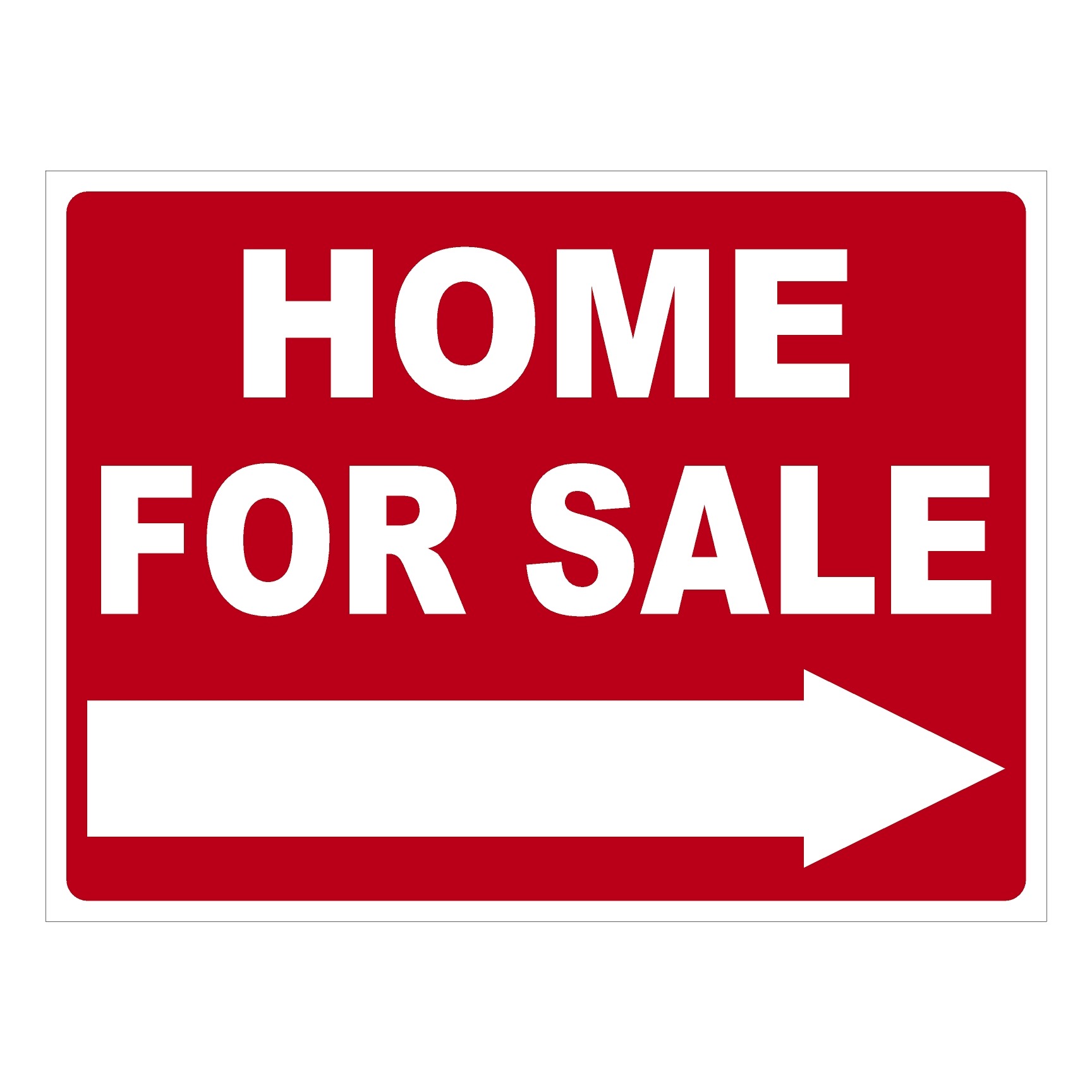 Home For Sale - Sign - (Arrow) - The Sign Store NM