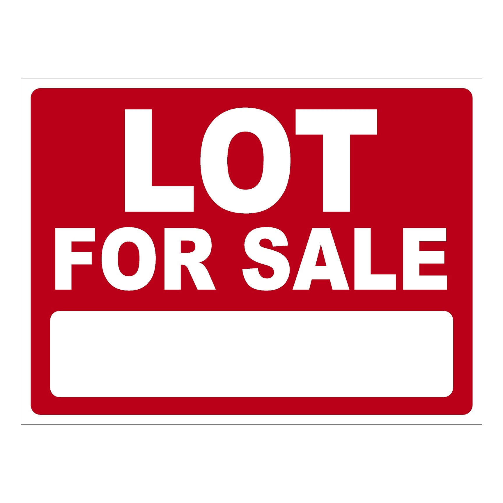Lot For Sale - Sign - The Sign Store NM