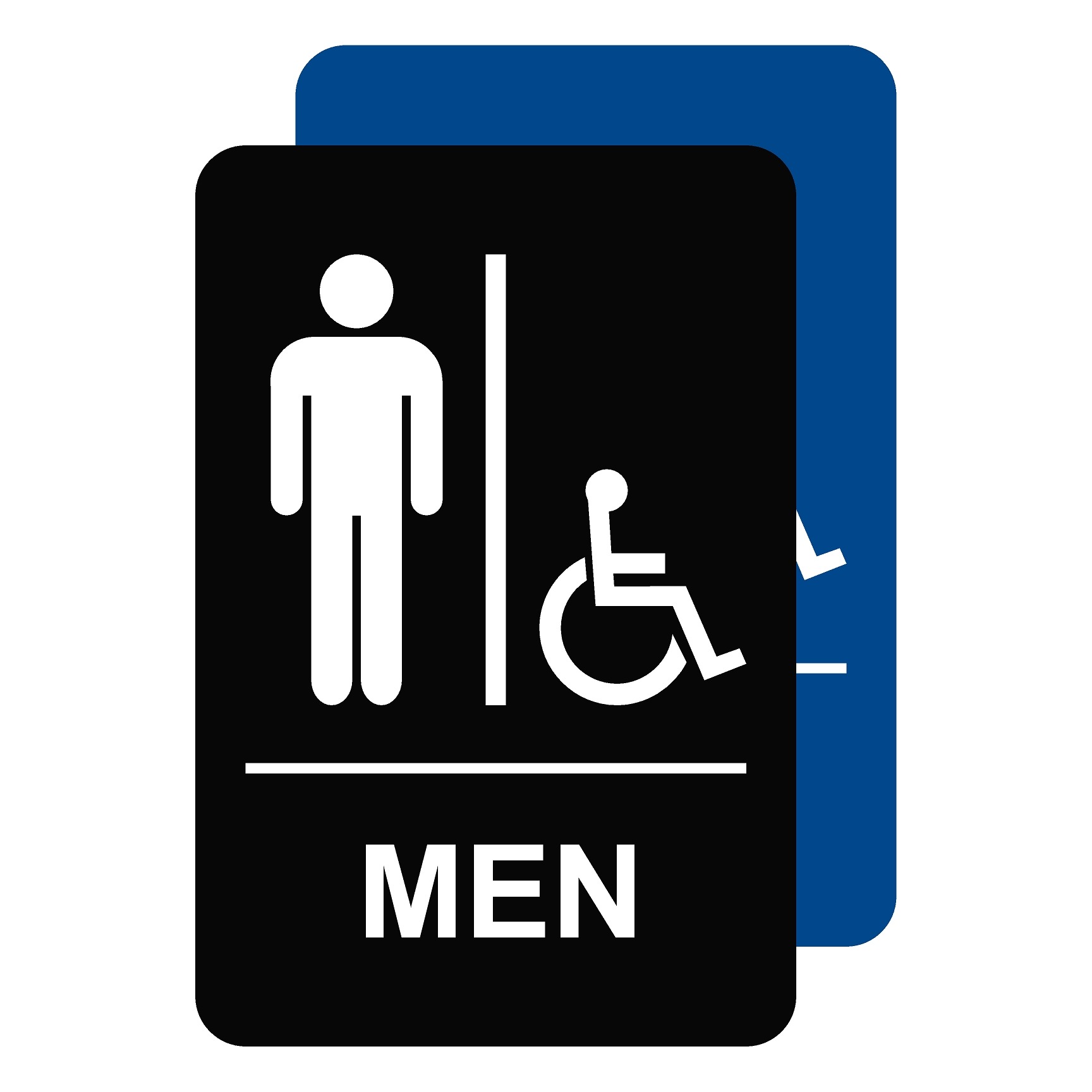 Men | WC Restroom - Sign - The Sign Store NM