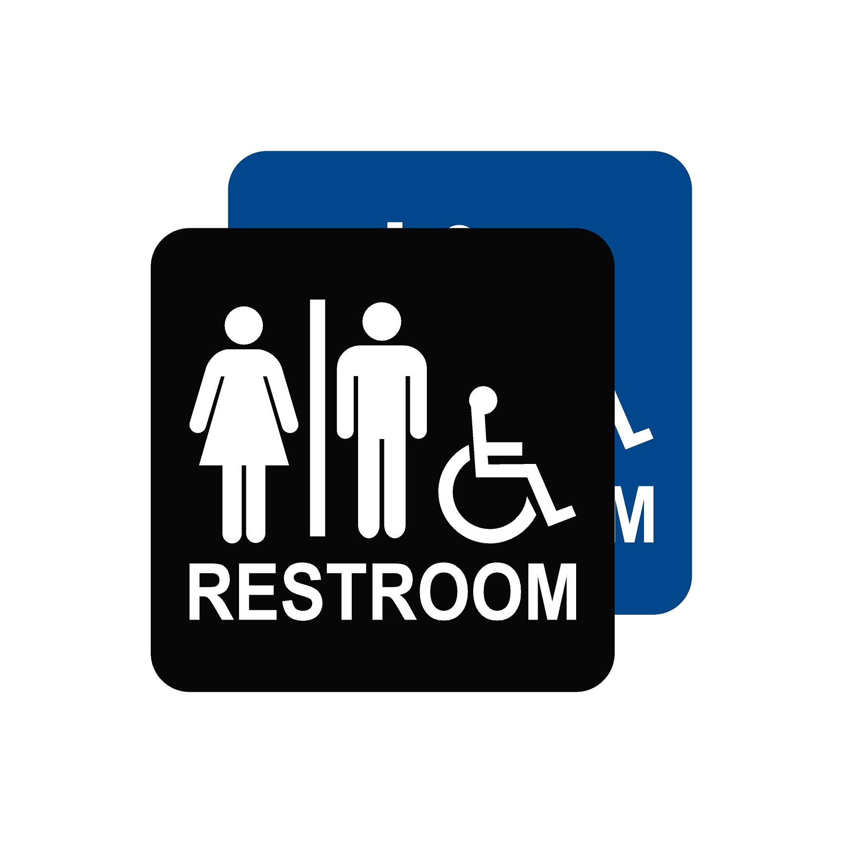 Women | Men | WC Restroom - Sign - The Sign Store NM