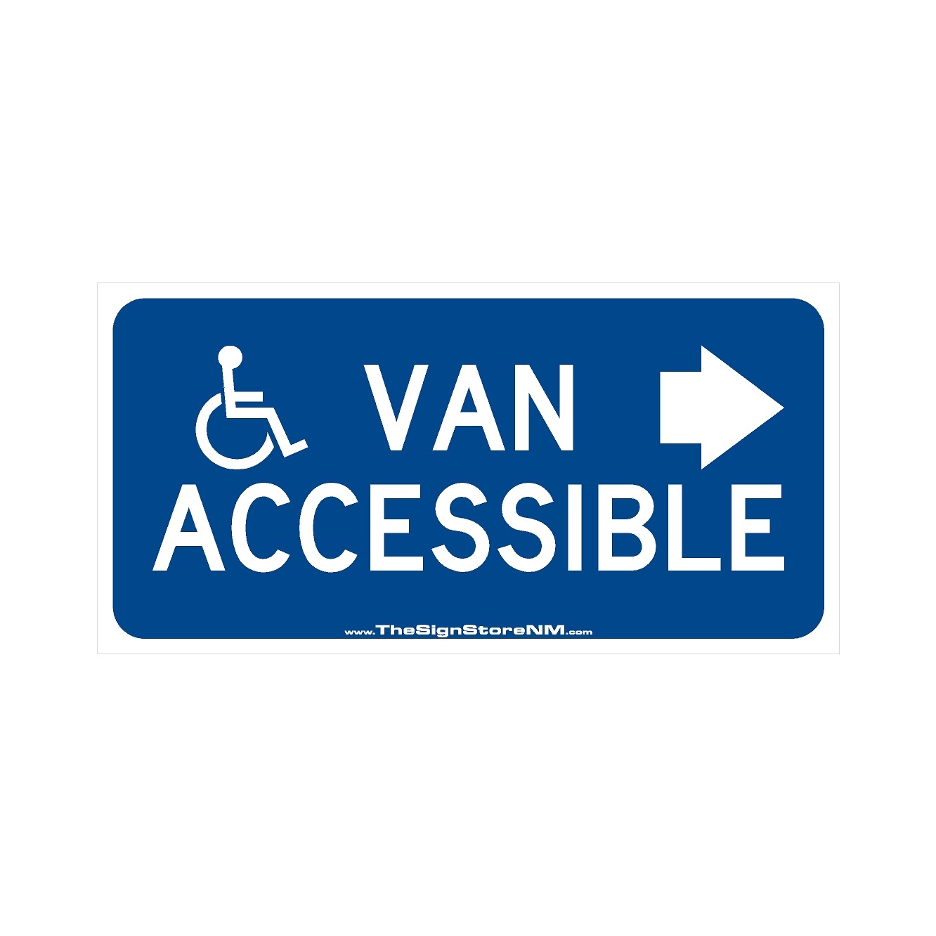 Van Accessible - (Right) - Sign - The Sign Store NM