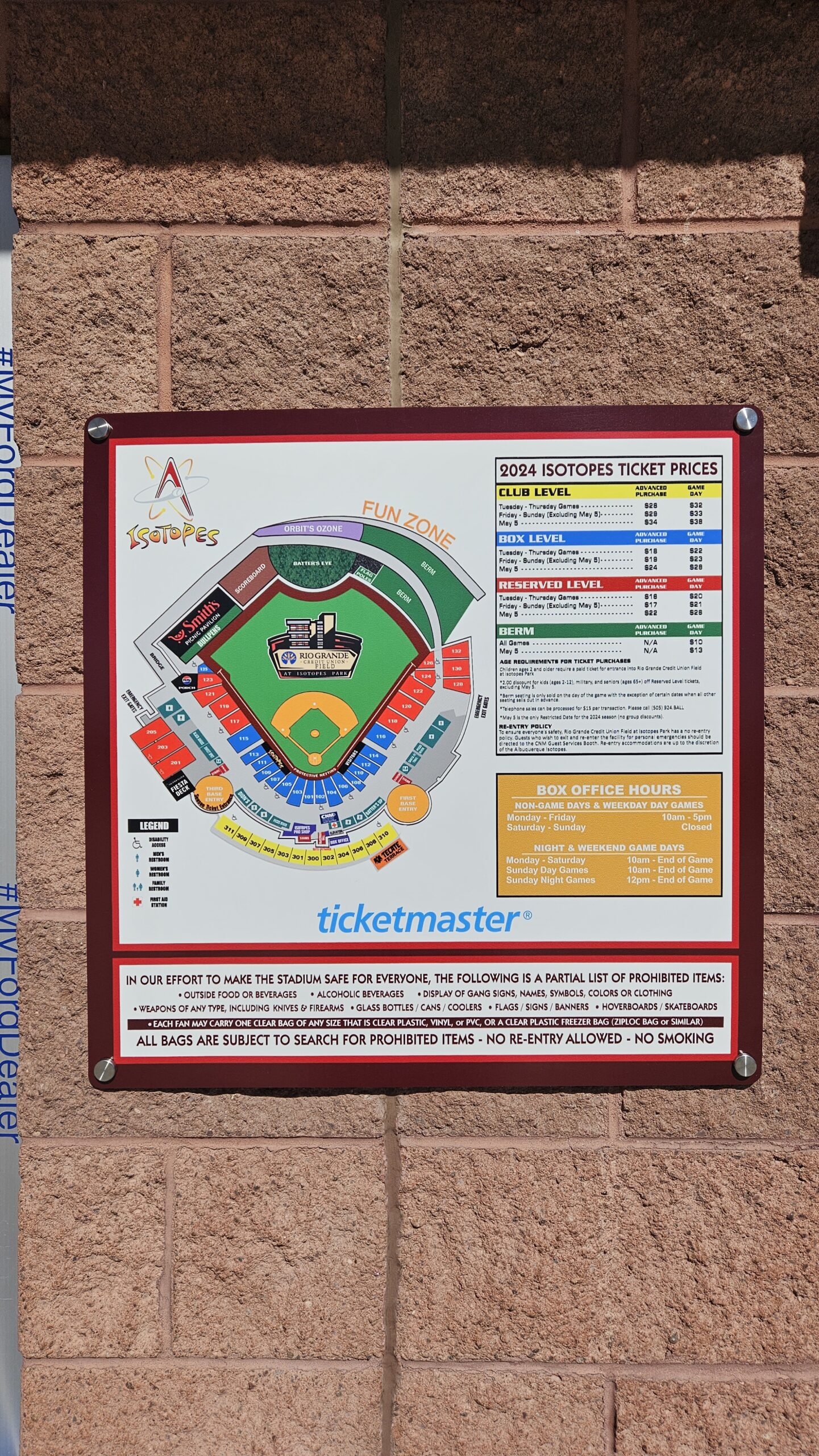 Albuquerque Isotopes - The Sign Store NM